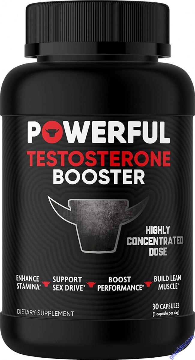 Buy Powerful Foods Testosterone Booster Gluten Free 30 Capsules
